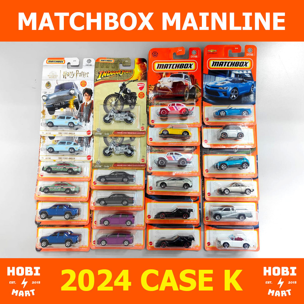 ORIGINAL Matchbox 2024 Basic Mainline card Ready Stock | Shopee Malaysia