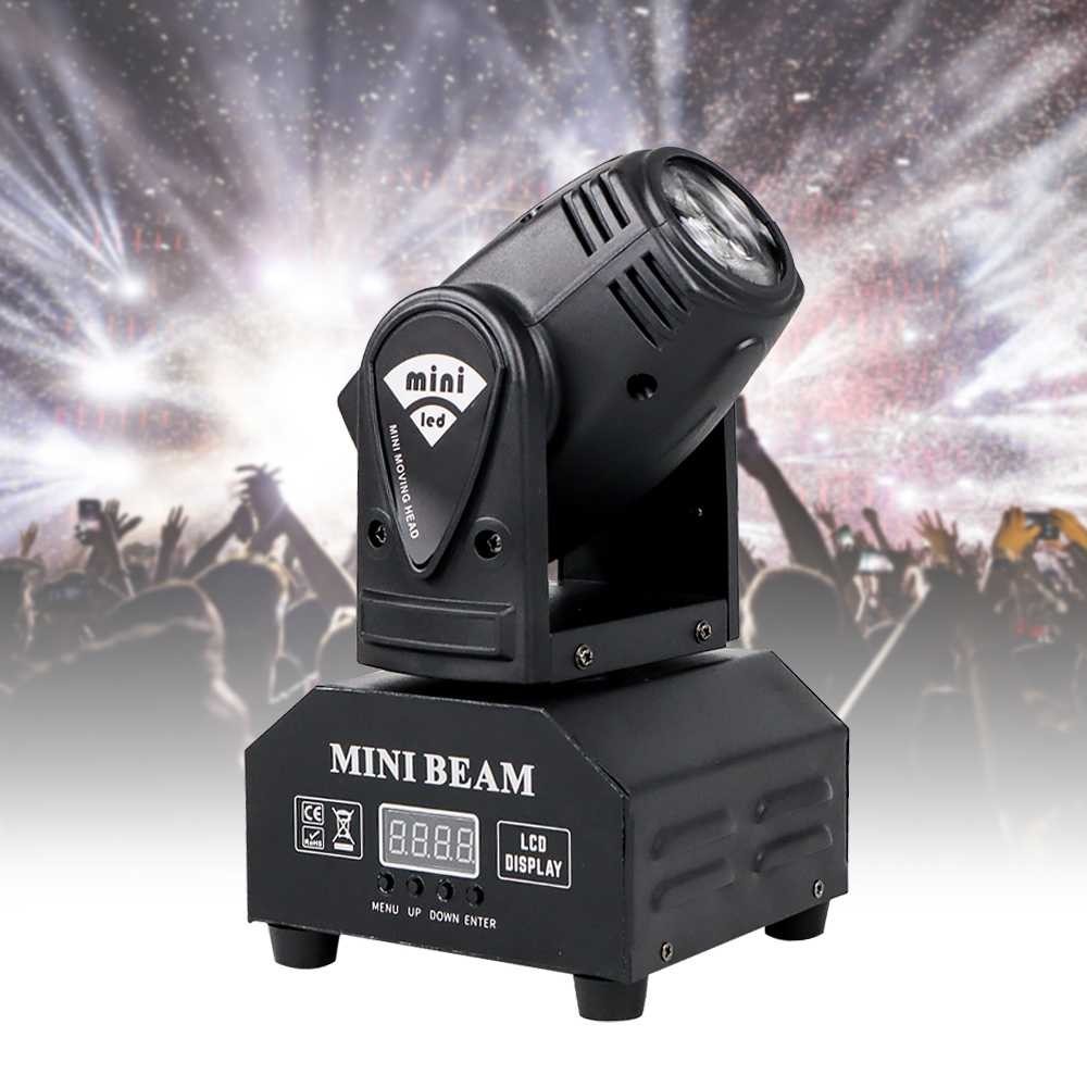 10w Moving Head LED Stage Spotlight Beam Spotlight - DM512 | Shopee ...