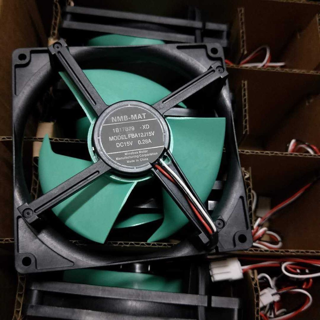 Sharp Refrigerator Cooling Fan/Fan/Motor NMB-FBA12J15V 15V 0.28A ...