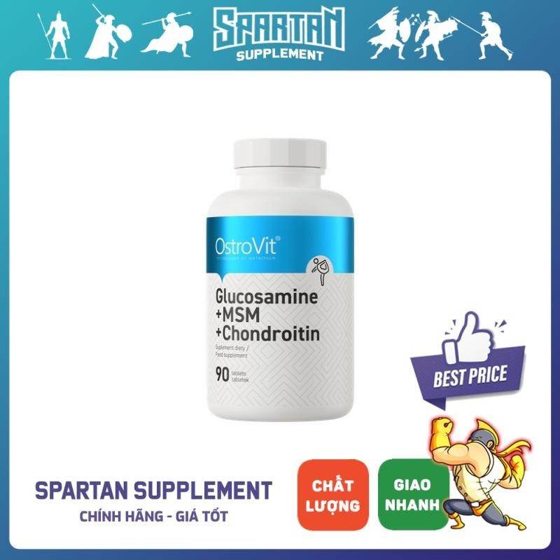 Ostrovit Glucosamine + MSM + Chondroitin - Supports Function, Improves ...
