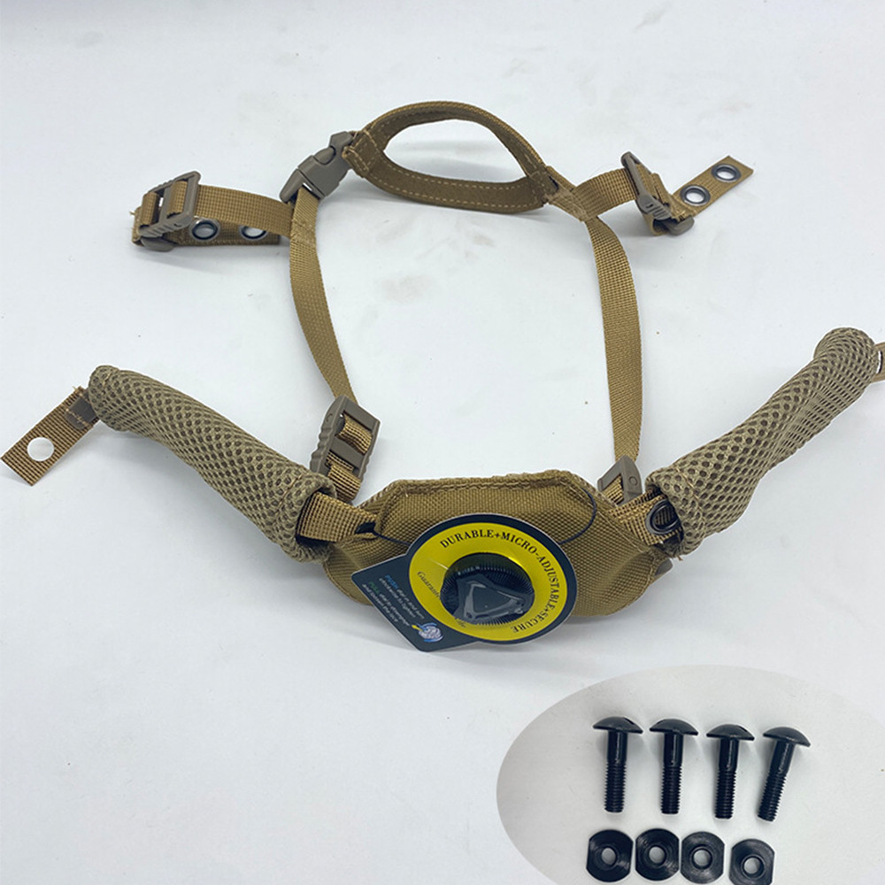 Tactical Helmet Dial Suspension System Adjustable Chin Strap for Wendy ...