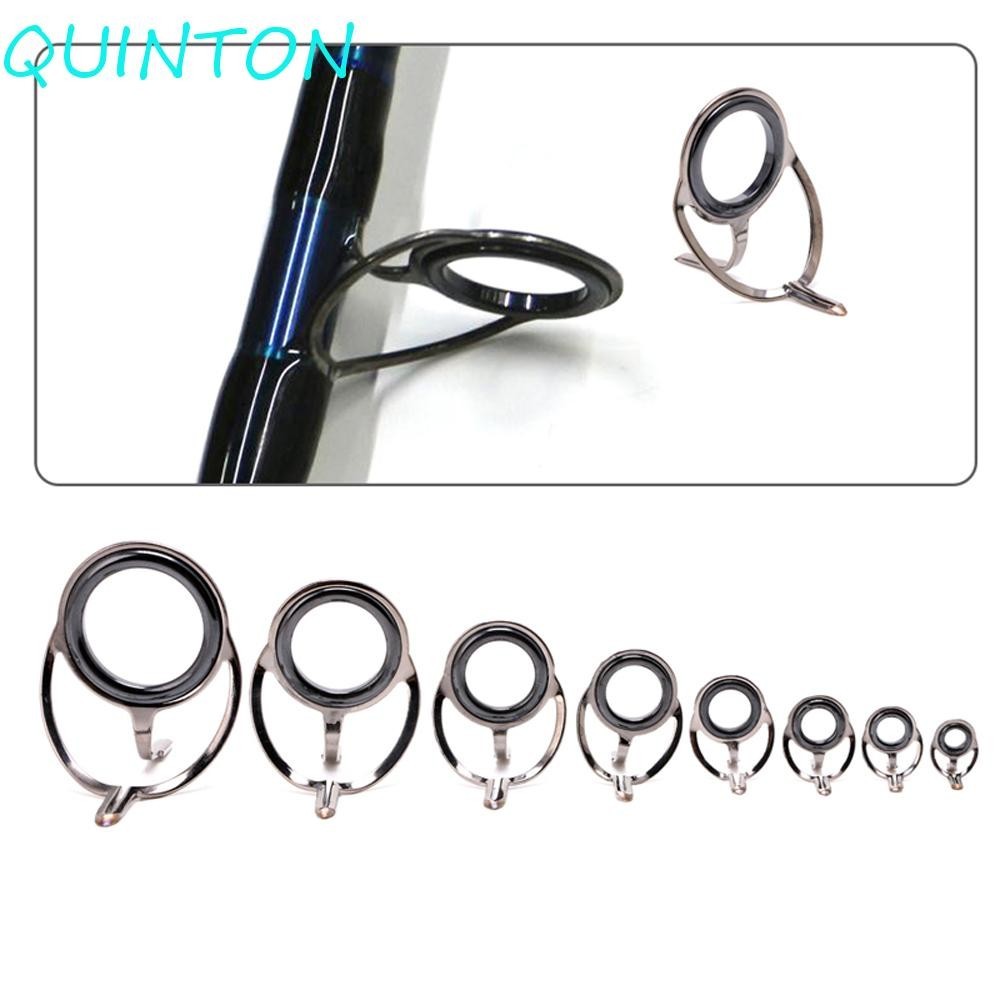 QUINTON Fishing Rod Guides Tips Two-foot guide Ring Eye Guides Wire ...