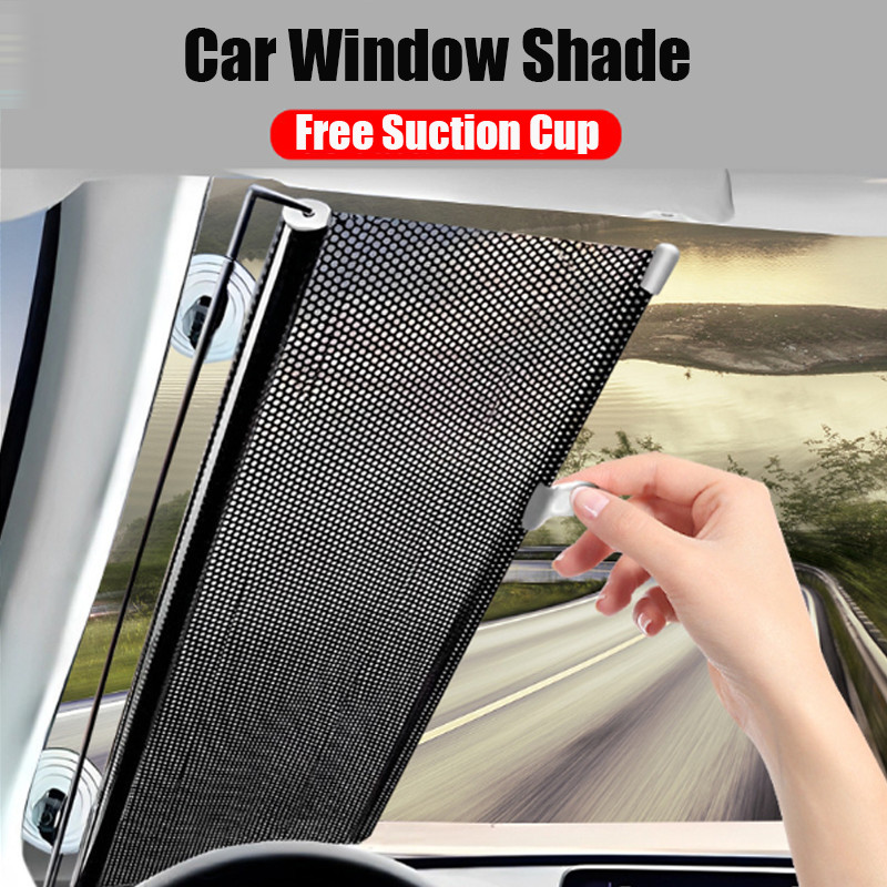 Car Retractable Sun Visor Sunscreen Autos Front Scalable Sunshade Free ...