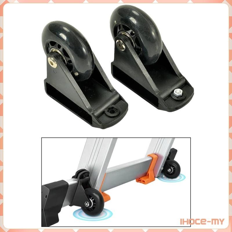 [IhoceMY] 2pcs Ladder Leveling Rollers, Trolley Accessories ...