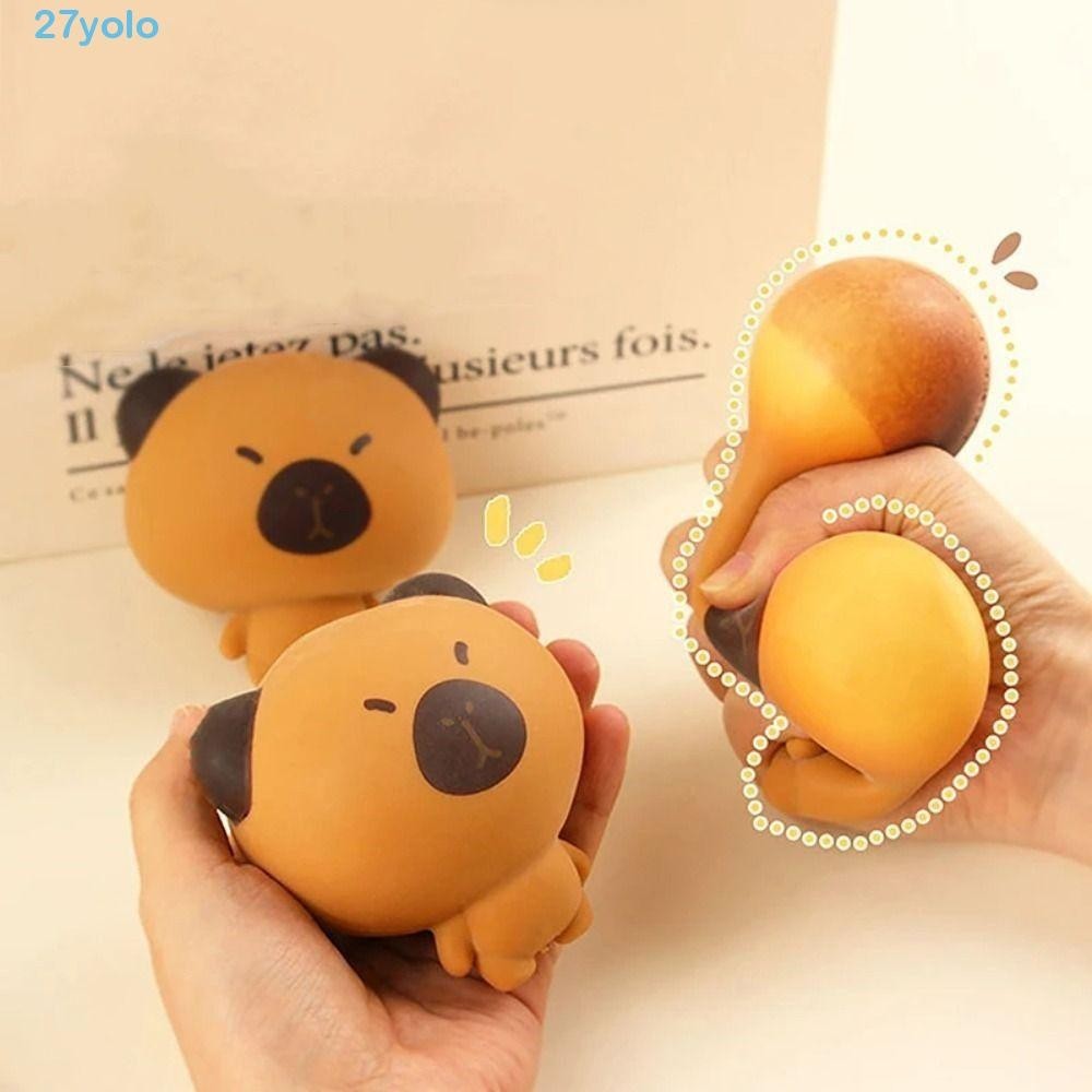 YOLO Capybara Squeeze Toys, Panda Pinch Kneading Capibala Slow Rebound ...