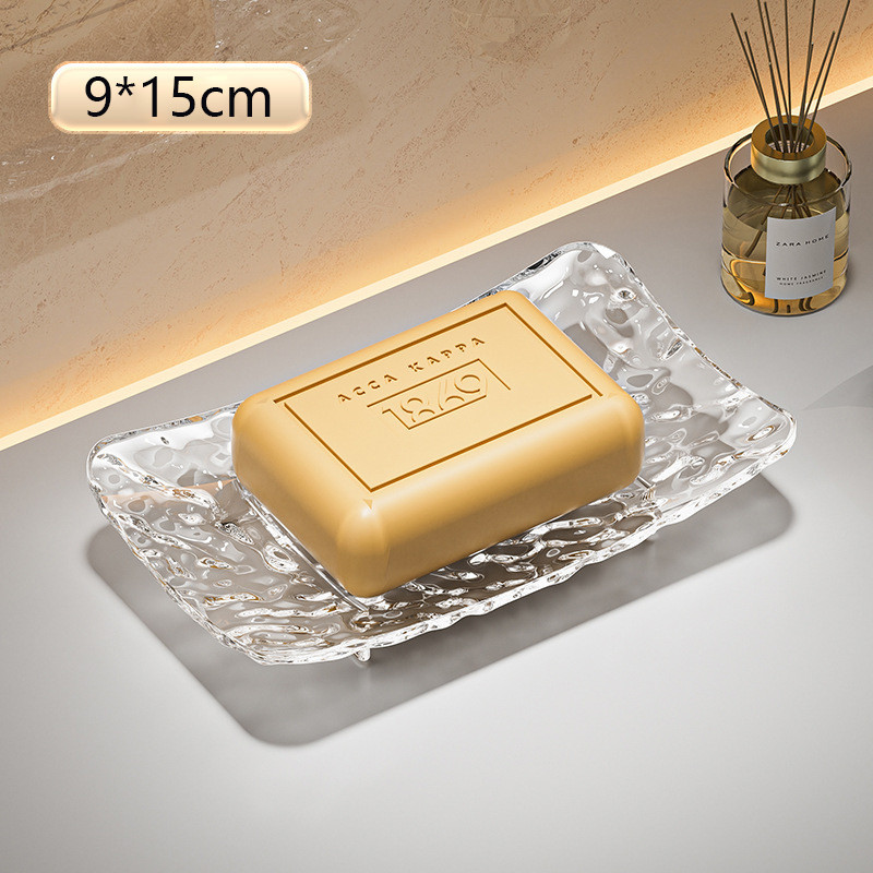 Self Draining Soap Dish, Non-slip Soap Holder with Drain Plastic ...