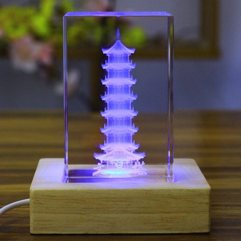 Crystal Tower Carved Peak Tower Learning Enterprise Crystal Crystal ...