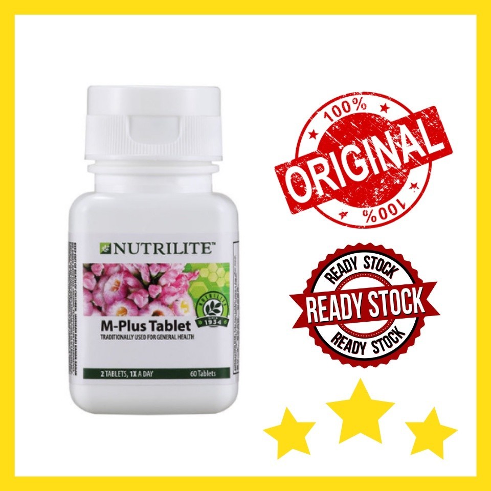 Amway Nutrilite M-Plus Tablet (Trial Repacked 30Biji) | Shopee Malaysia