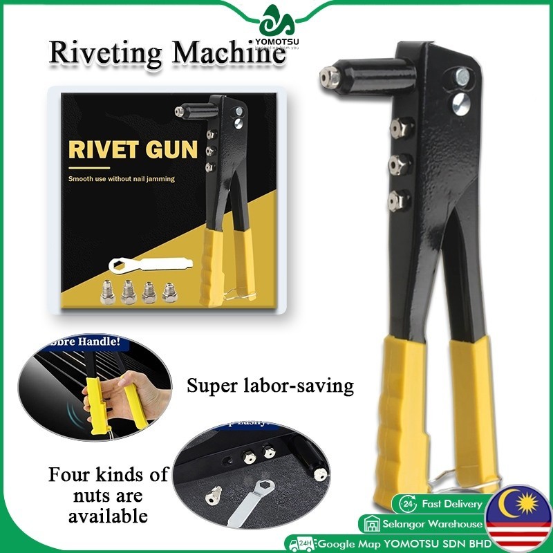 Removable Labor-saving Corrosion Preventive Manual Rivet Gun Tool Anti ...