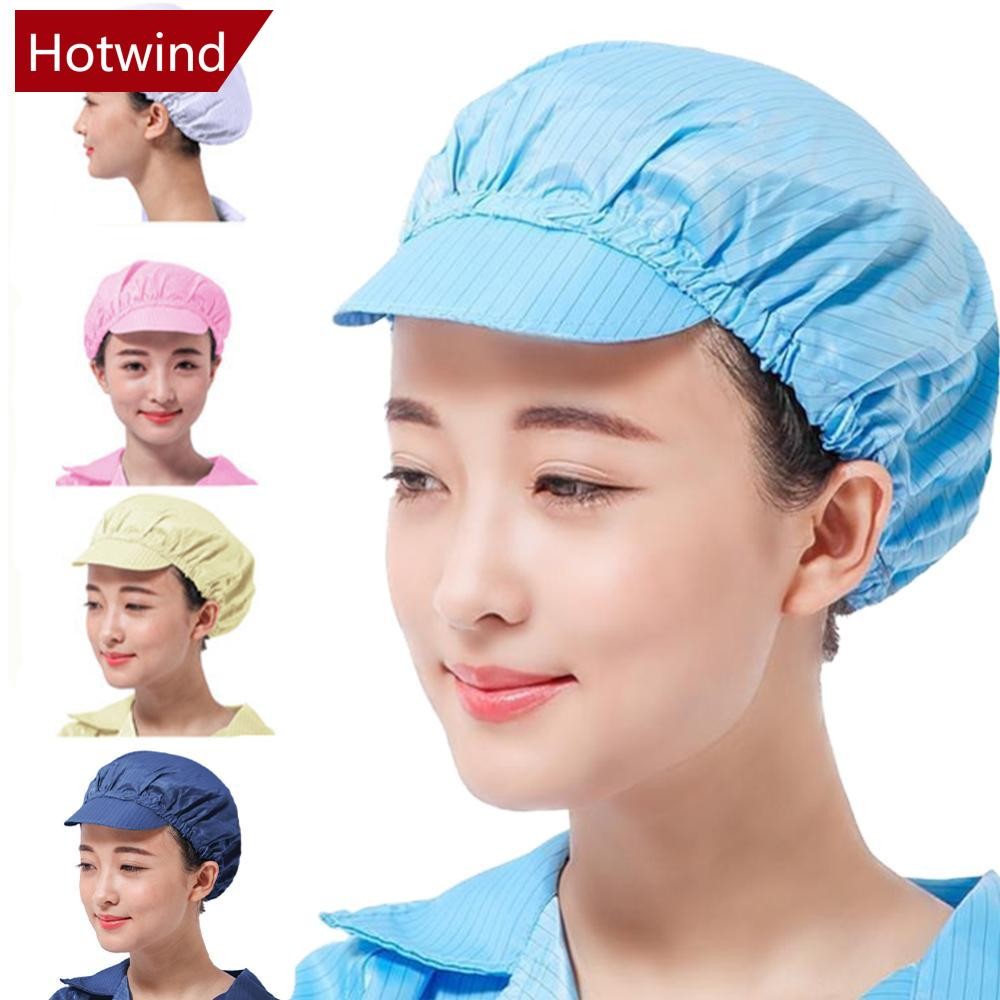 HOTWIND 1Pc Anti-Static Safety Cleanroom Hats Dustproof ESD Clean Room ...