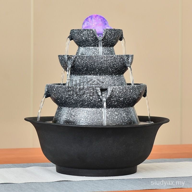 Fe Bafang Laicai Fengshui Wheel Water alat letak barang Edaran Air ...