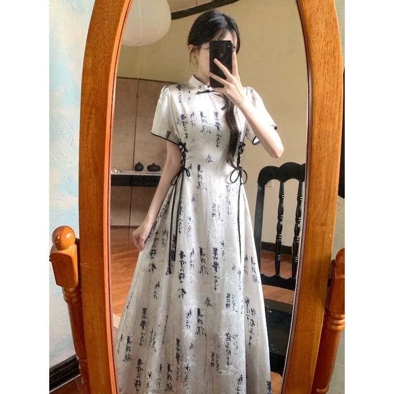 New Chinese Style Improved Fat mm Large Size 2024 Summer Female Country ...