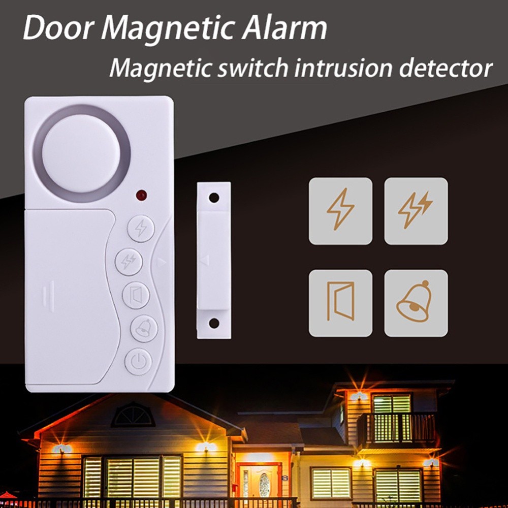 Wireless Window Door Sensor Smart Window Alarm Home Automation Time ...