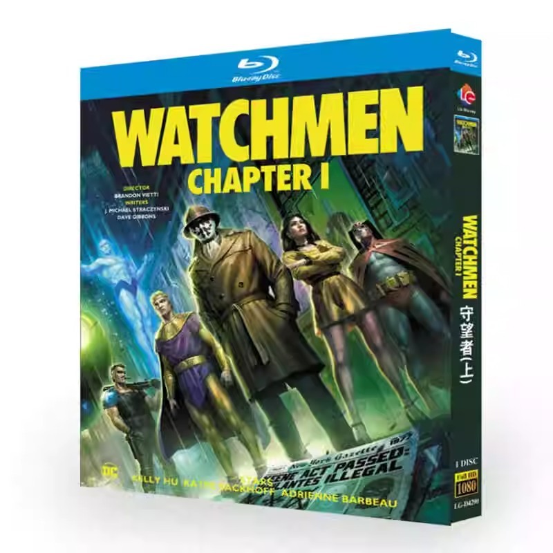 Blu-ray Disc America Animation Watchmen: Chapters I (2024) 1BD G020 ...