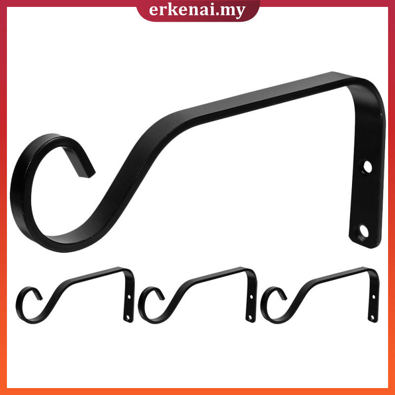 Hanging Basket Brackets Wall Planter Holder Mount Ladder for Gardening ...