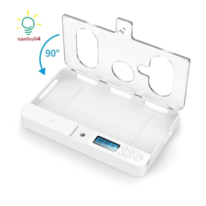 👑Transparent Smart Phone Locker Box Self-Discipline Cell Phone Timed ...