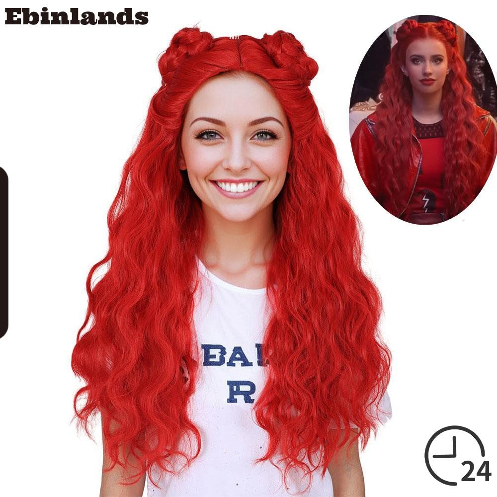 LUCKY-EBINLANDS Costume Wigs, Descendants Rise of Red Disney ...