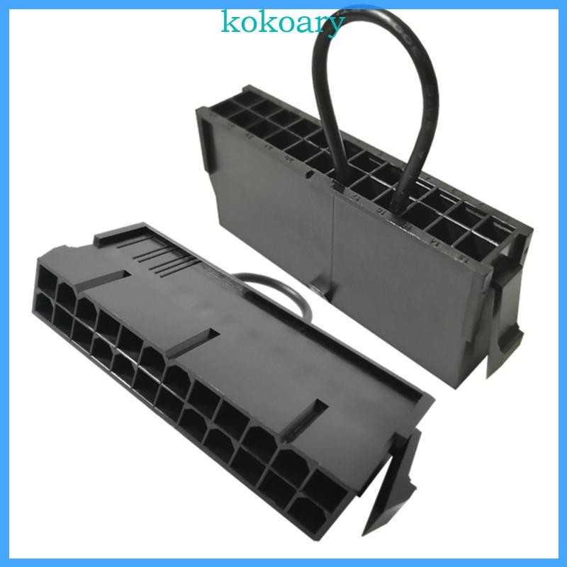 KOK 24-Pin ATX Power On Switch Jumper Bridge PSU Test Connector for ...