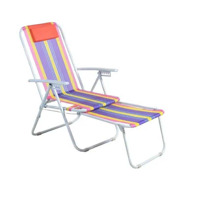 Nylon Beach Chair Casual Fashion Couch Recliner Folding Chair Siesta ...