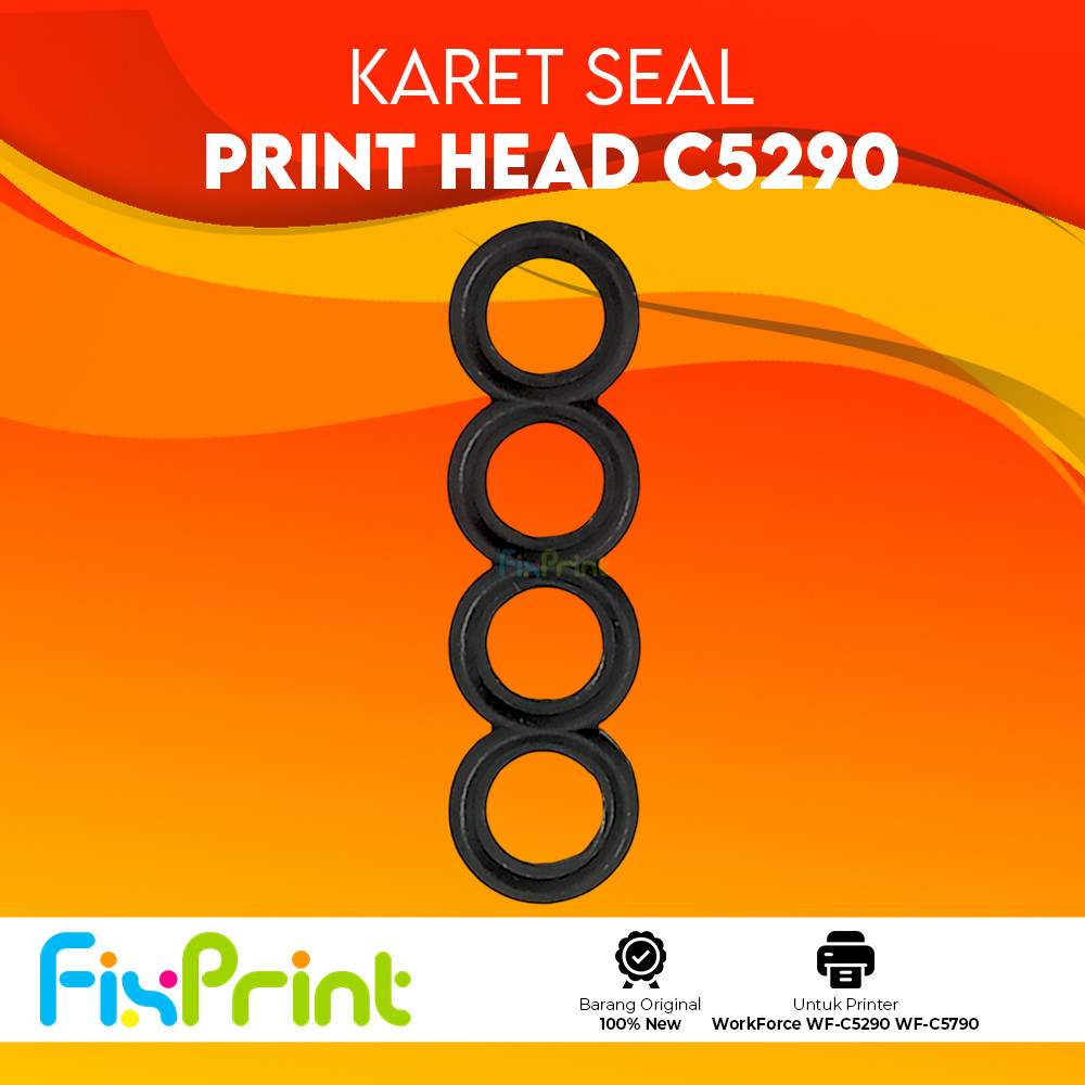 Rubber Seal Printhead Printer WF-C5790 WF-C5290 Seal Print Head C5290 ...