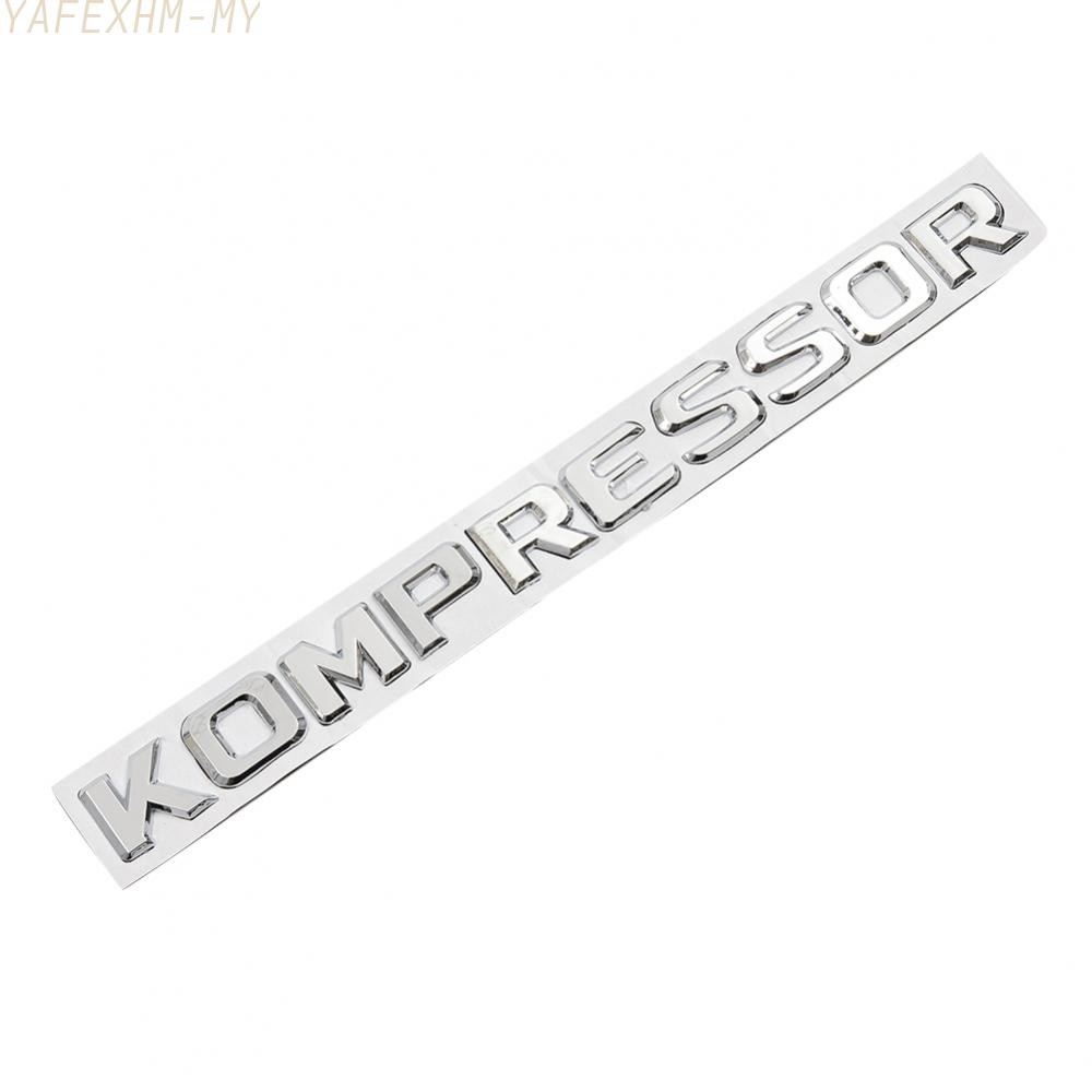 Fit ForSLK CLK SL CLS GL A B C E S Class Sticker Kompressor Chrome ...