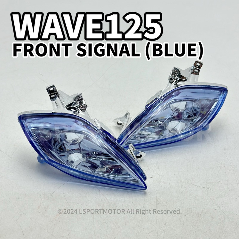 HONDA WAVE125 FRONT SIGNAL R/L (BLUE) WAVE 125 W125 SIGNAL LAMPU DEPAN ...