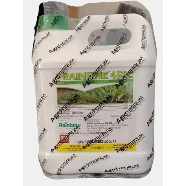 RAINFINE 45SC 4L RACUN RUMPAI (RUMPUT SAMBAU,RUMPUT PARIT,DAN SETAWAR ...