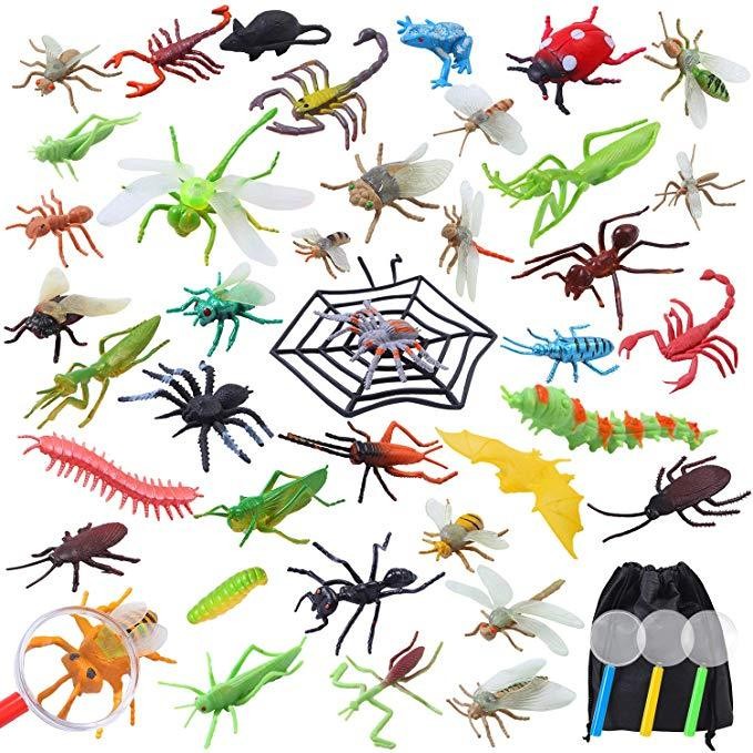 53 Simulation Animals Dinosaurs Insect Toy Models Know Bees ...