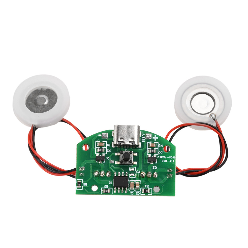 DIYMORE DC5V Colorful Light Dual Spray Humidifier Nebulizer Module DIY ...