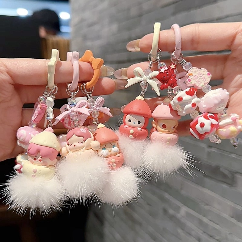 Genuine POP MART Short Version labubu Mobile Phone Lanyard Protective ...