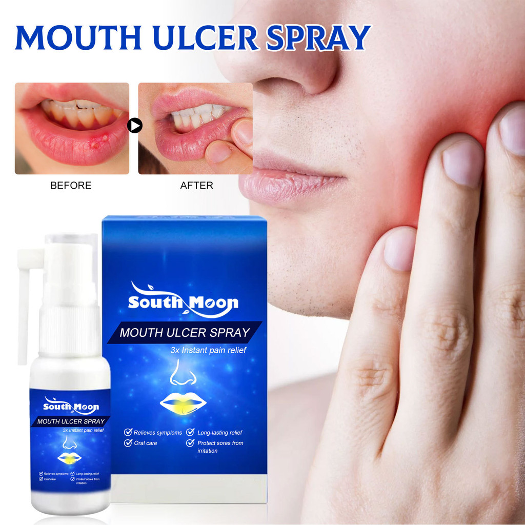 Oral Repair Spray Gum Care Spray Oral Relief Solution Gum Repair ...