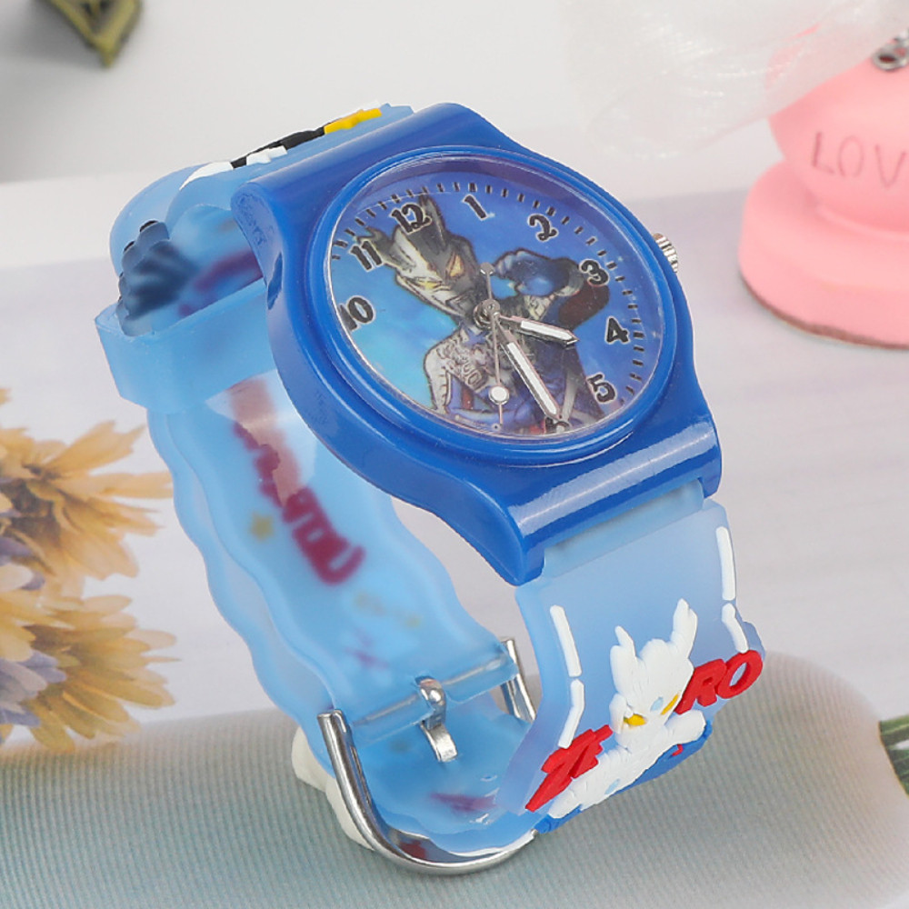 Cartoon Ultraman Watch Silicone Strap Children Watch Student Boy Gift ...
