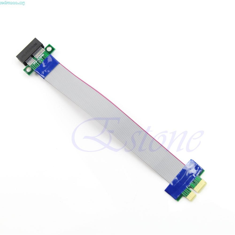 redsunaa Flex Ribbon PCI for Express PCI-e PCIe Riser Card Extender ...