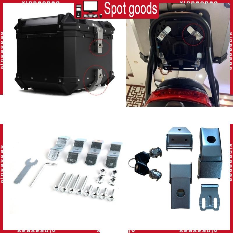 XI Motorcycle Side Luggage Case Fastener Trunk Pannier Screw Bolt Lock ...