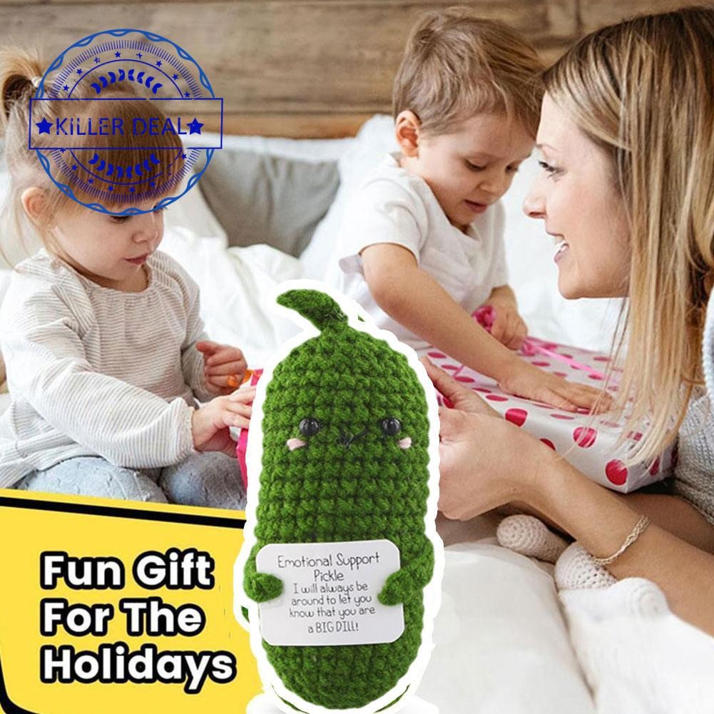 MAELOVE2 Handmade Emotional-support Pickled Cucumber Gift Crochet ...