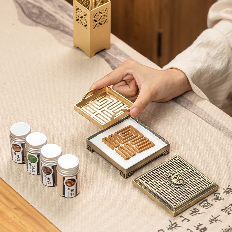 Square Incense Seal Seal Tool Incense Burner Incense Powder Incense ...