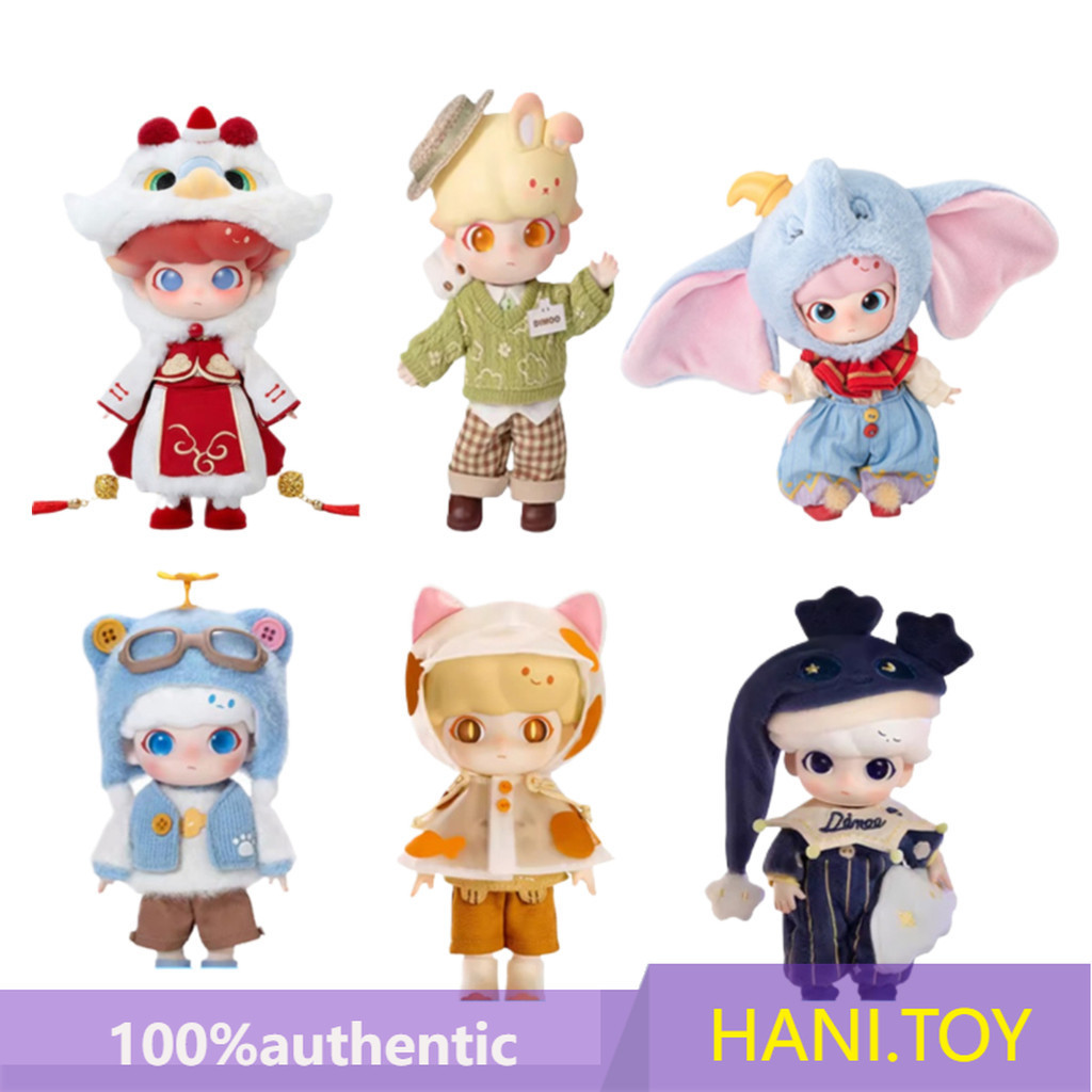 100% Genuine, POPMART DIMOO 1/8 Action Figure BJD Doll Gift | Shopee ...
