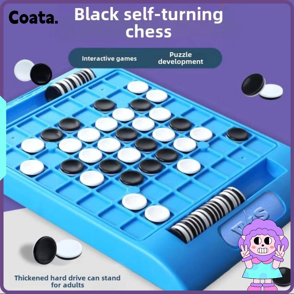 COATA Tabletop Board Games, Funny Design Interactive Touch Flip Black ...