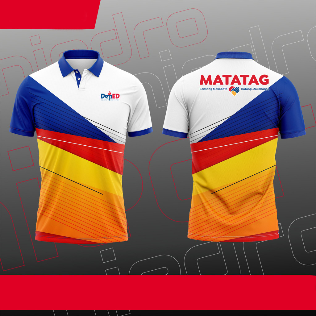 DEPED MATATAG POLO UNIFORM FULL SUBLIMATION POLO-Shirt FOR Men AND ...