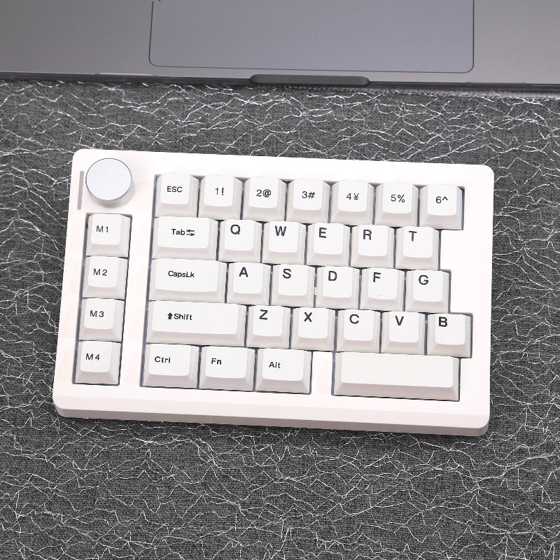 ZUOYA HE33 One Hand Magnetic Switch Keyboard Half Hand Wired Game FPS ...