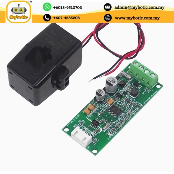 100A PZEM 004T WATTMETER+OPEN CT KWH METER VOLT AMP CURRENT TEST MODULE ...