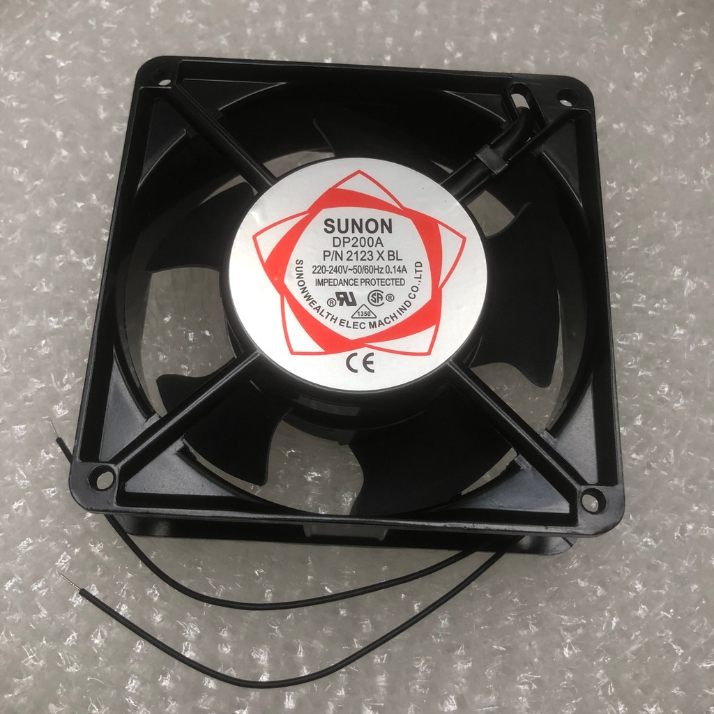 Jianzhun SUNON DP200A P/N2123XBL AC220V Distribution Box Chassis Silent Cooling Fan 12CM ...