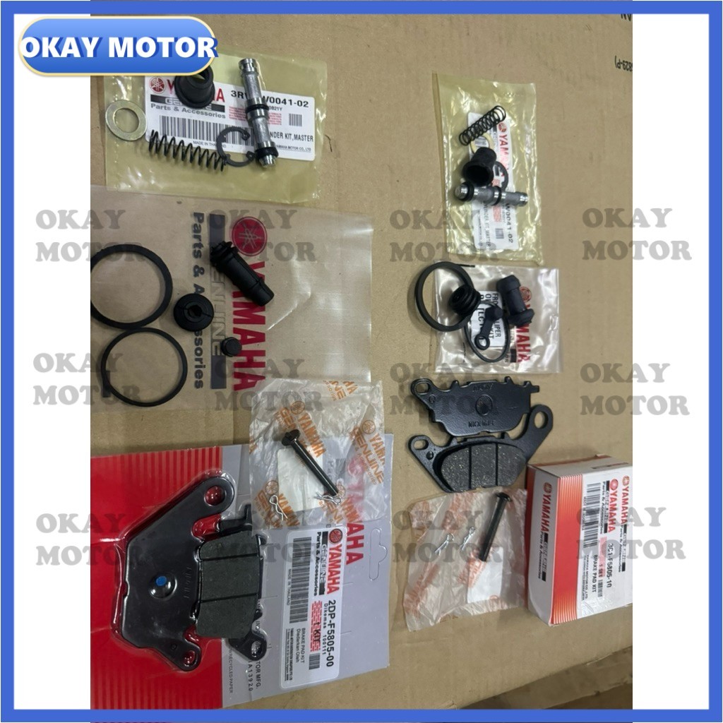 Yamaha NMAX N-MAX V1 V2 V3 FRONT REAR CALIPER DEPAN BELAKANG OIL SEAL ...