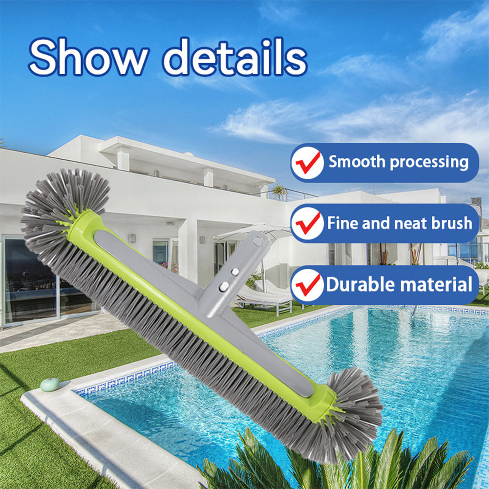 lotsofgoods 17.5inch Pool Brush Head with Round Ends Swimming Pool ...