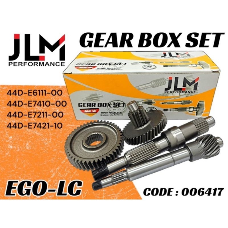 100% ORIGINAL JLM BRAND SCOOTER GEAR BOX COMPLETE SET YAMAHA EGO LC 44D ...