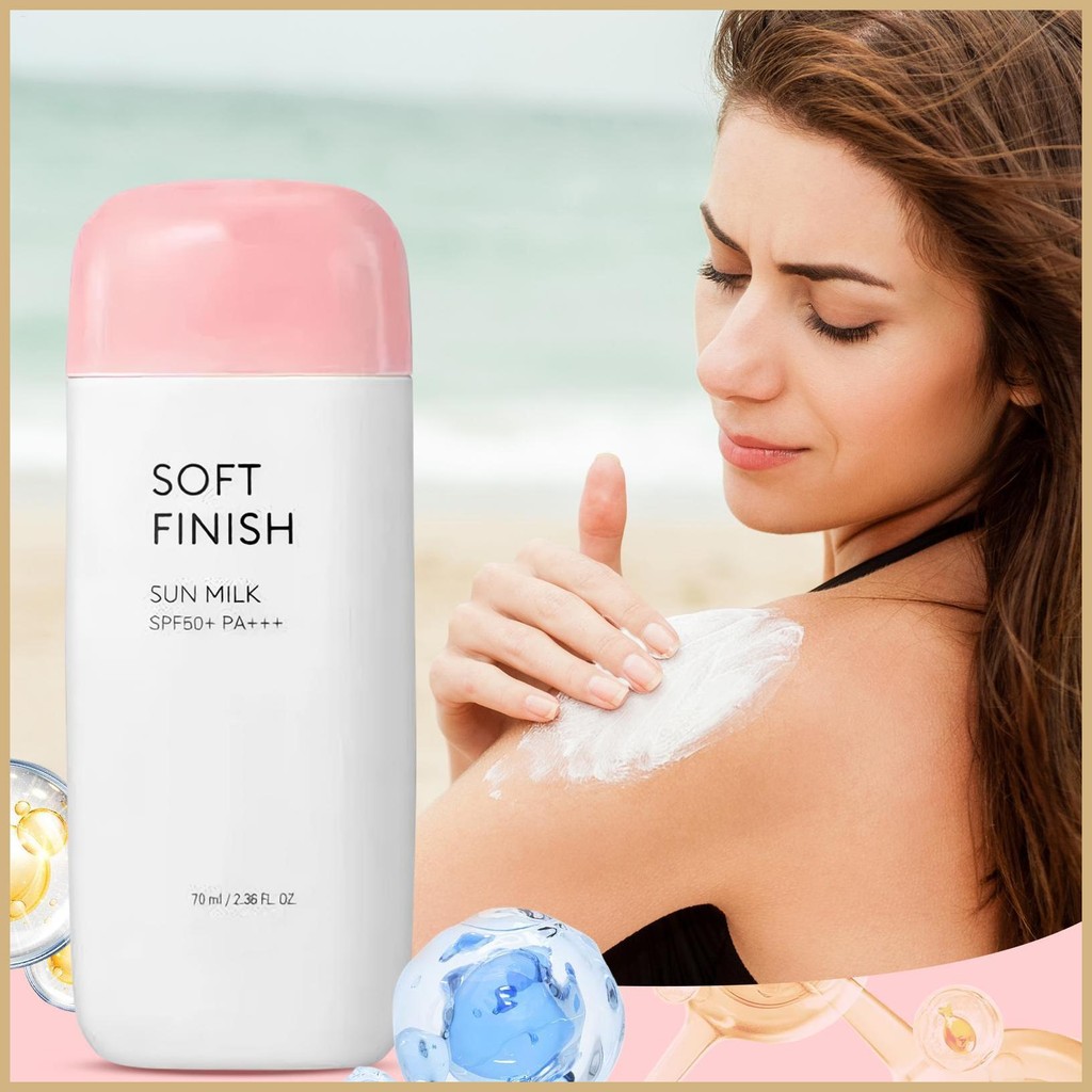 Sunscreen Lotion Long-Lasting Sunblock Cream Sweat Resistant SPF 50 ...
