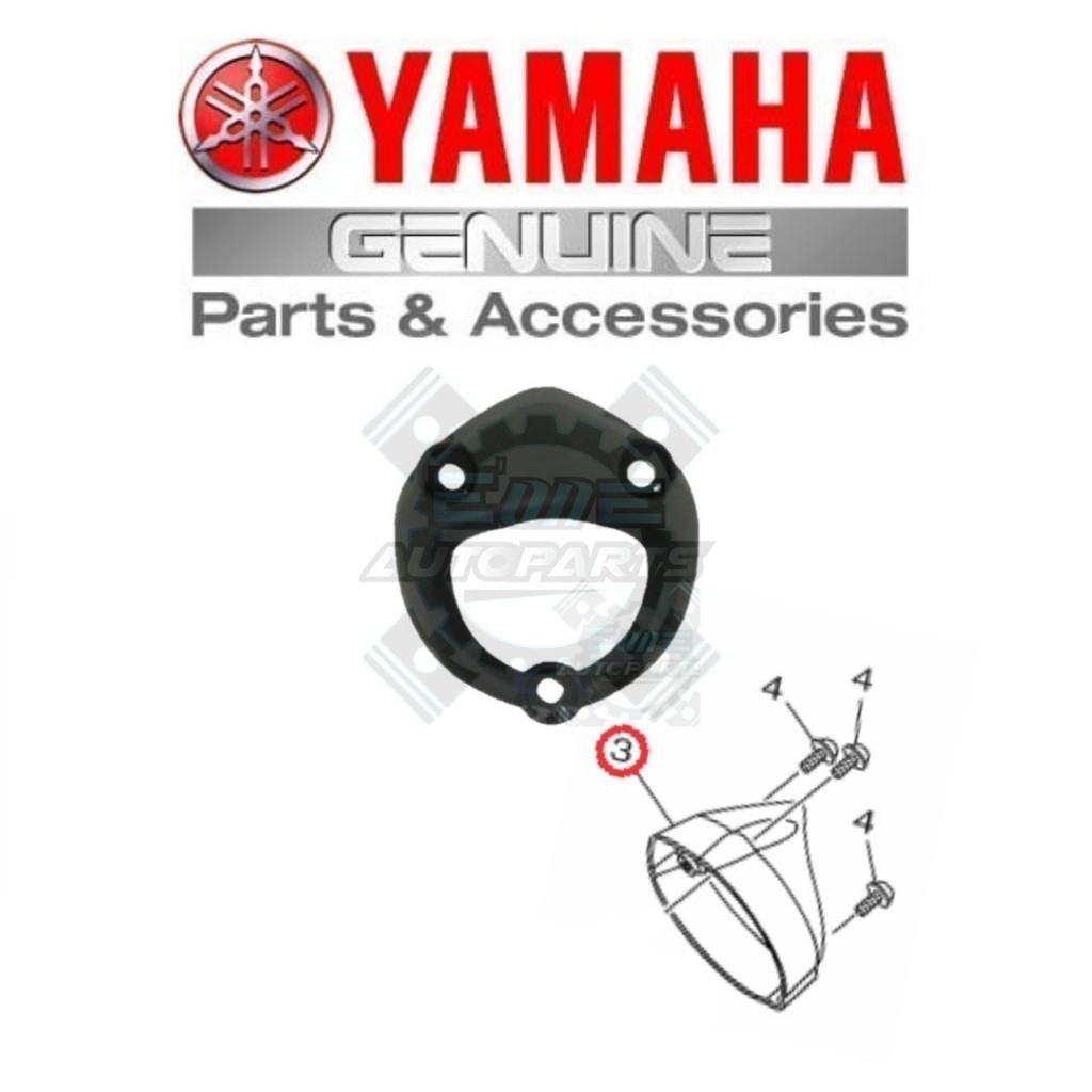 End Cap Exhaust Muffler [ 2ND-E4799-00/2PV-E4799-00 ] Yamaha 100% ...
