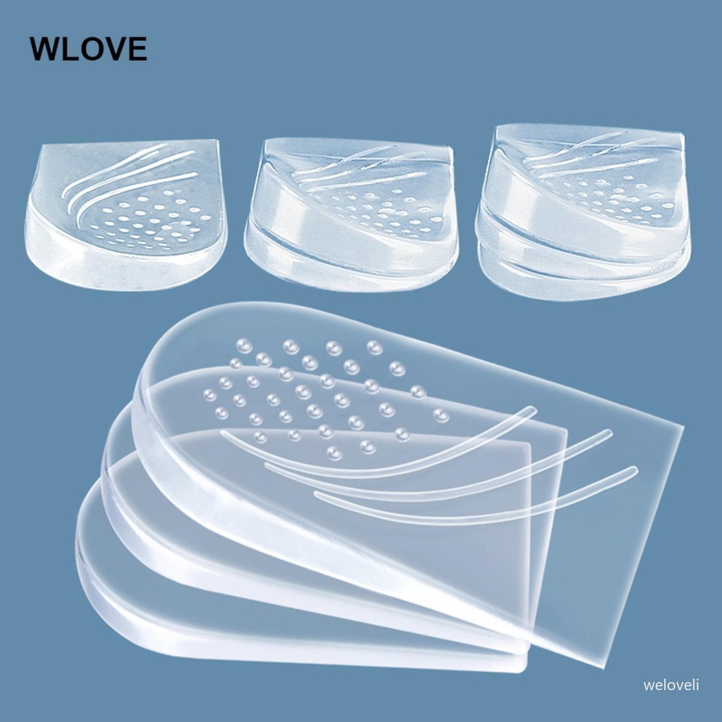 Transparent Color (6Pcs) Adjustable Xo Shaped Leg Heel Pads(WLJQ0708 ...
