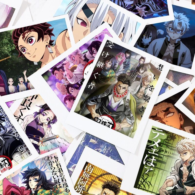 Kimetsu No Yaiba Hashira Training Lomo Cards Bookmark Kamado Tanjirou ...