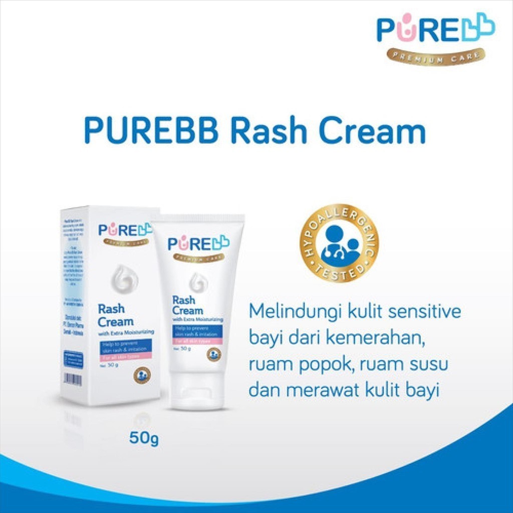 Pure BB Rash Cream with Extra Moisturizing 50g | Shopee Malaysia